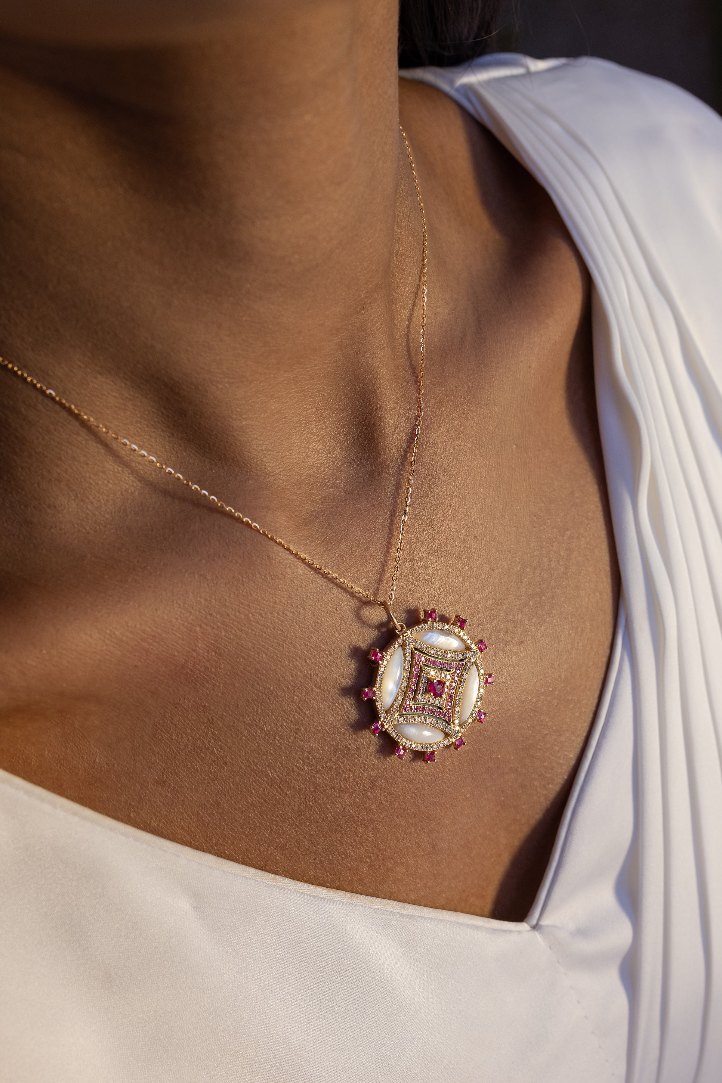 Mirage Pendant|Diamond Pendants|14k Diamond Jewellery